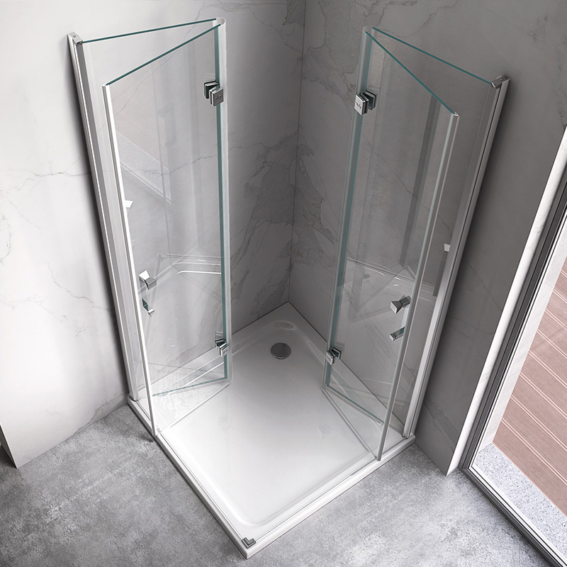 KABINA PRYSZNICOWA KWADRATOWA KZ08A CHROM 70x70 CM - sklep Hydrosan.eu